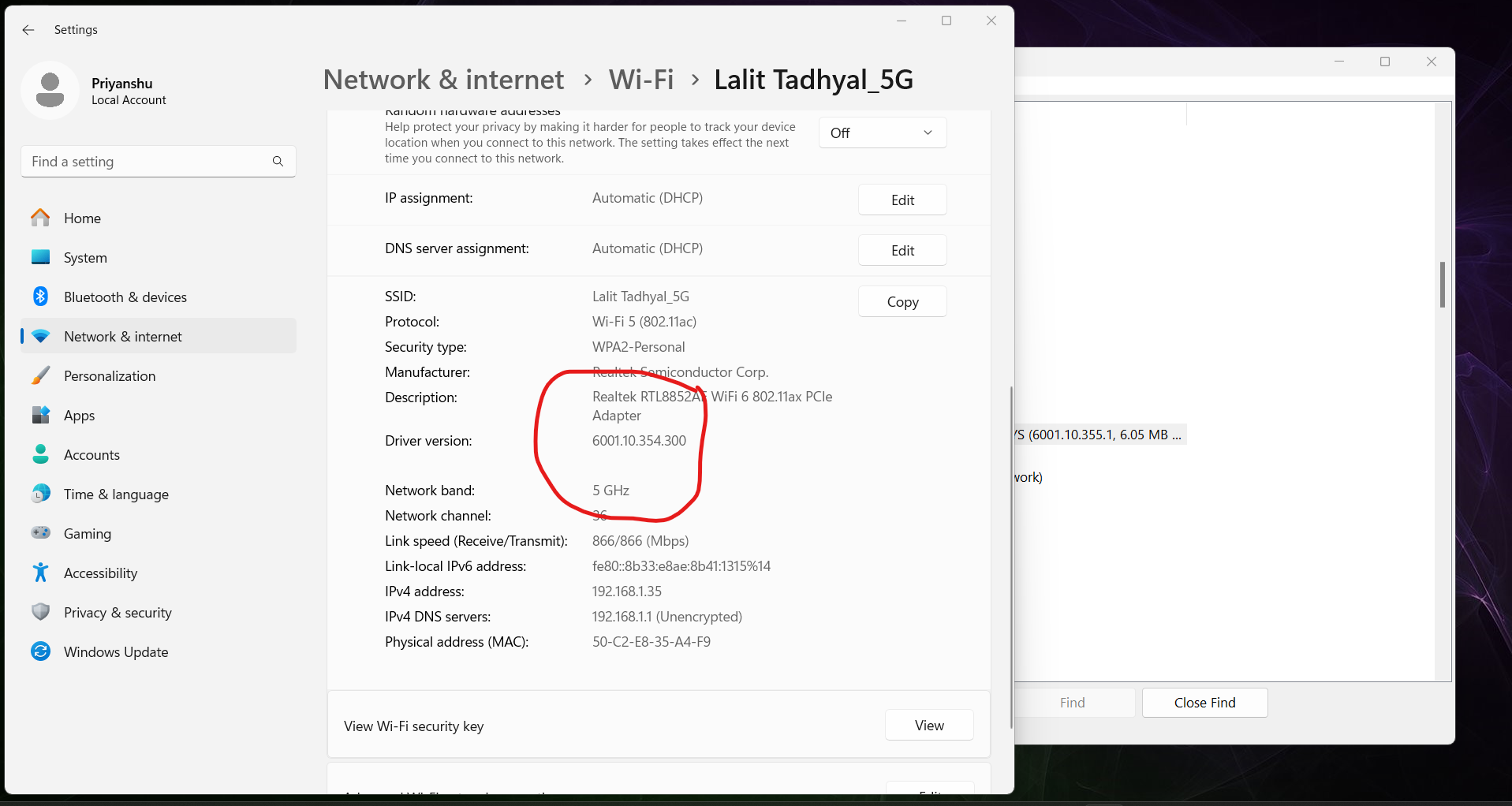 Wifi connectivity issues with with RTL8852AE WiFI 6 802.11ax... - Page ...