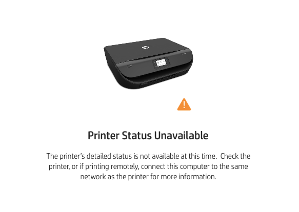 HP Smart: "Printer status unavailable" MacOS - HP Support Community ...