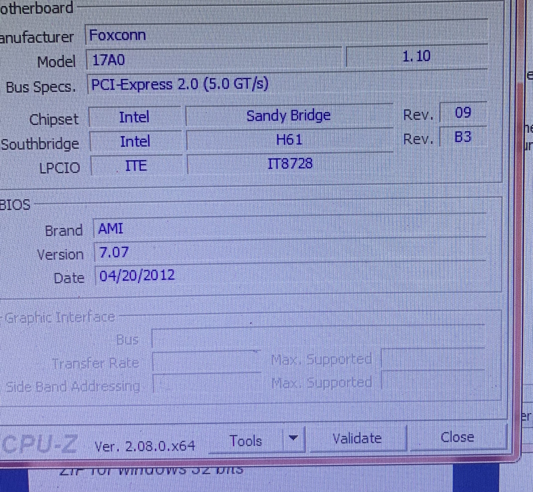 Bios Update Help Foxconn 17a0 - HP Support Community - 8961086