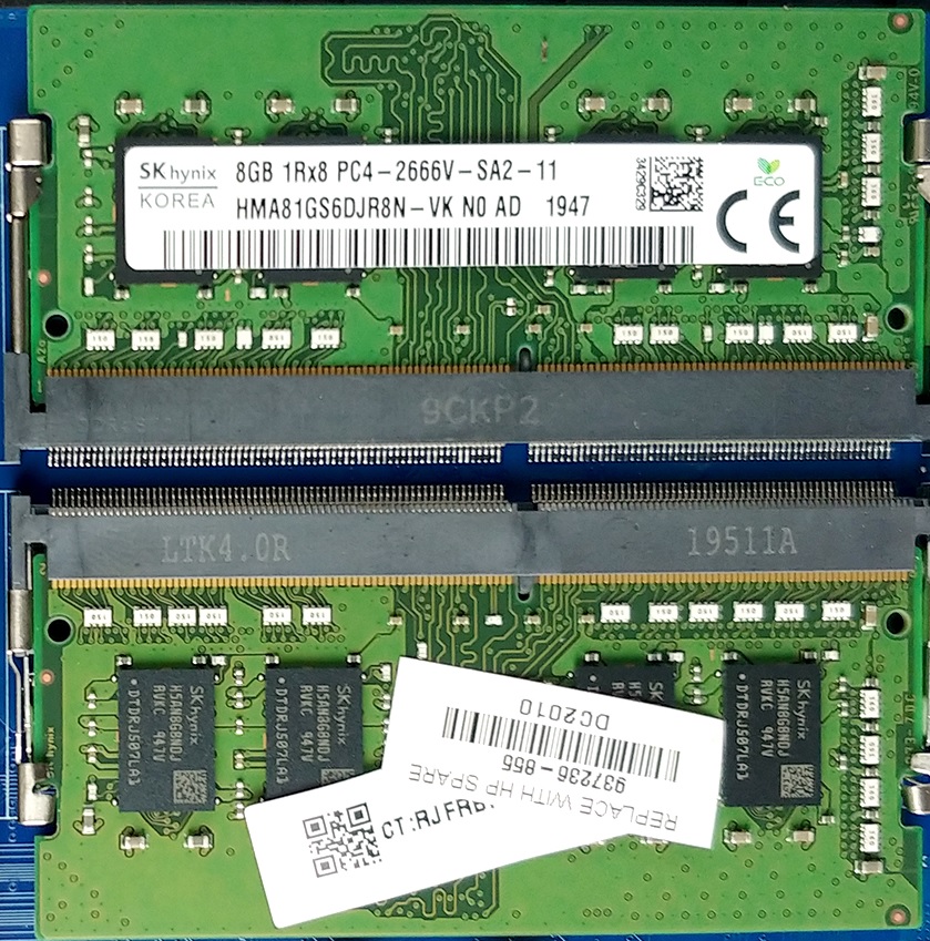 Solved: Confusion regarding RAM upgrade. - HP Support Community - 8963458