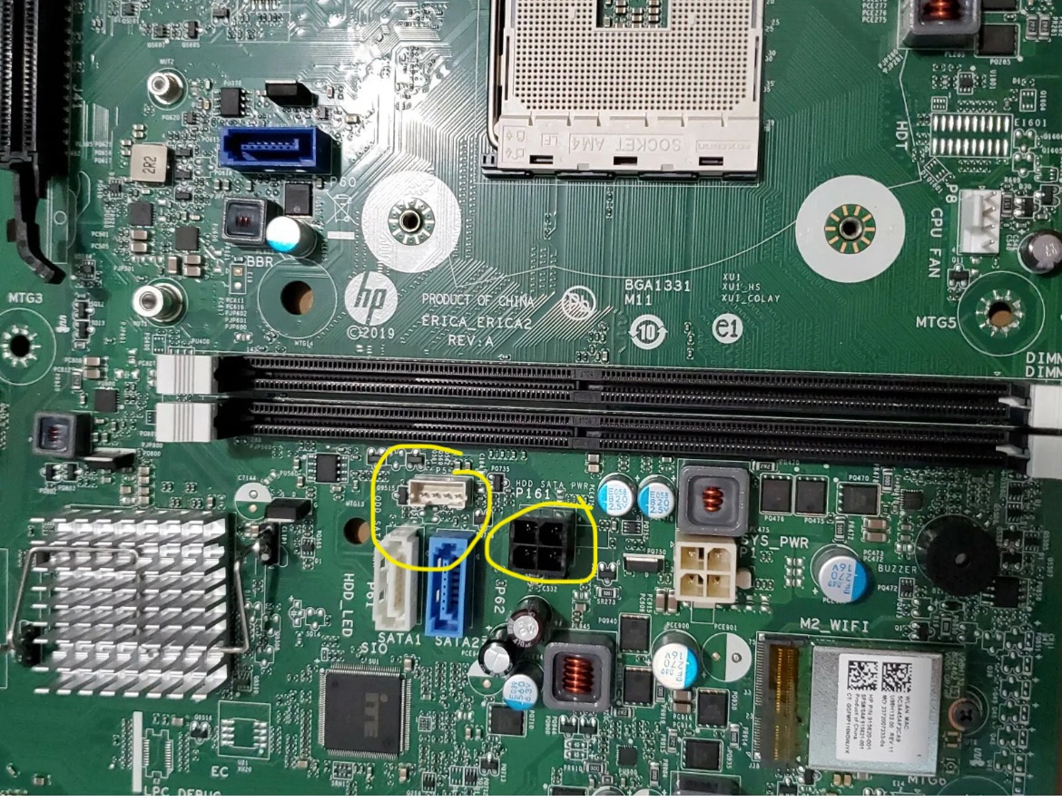 Solved: Put a hdd in a Hp desktop - HP Support Community - 8968817