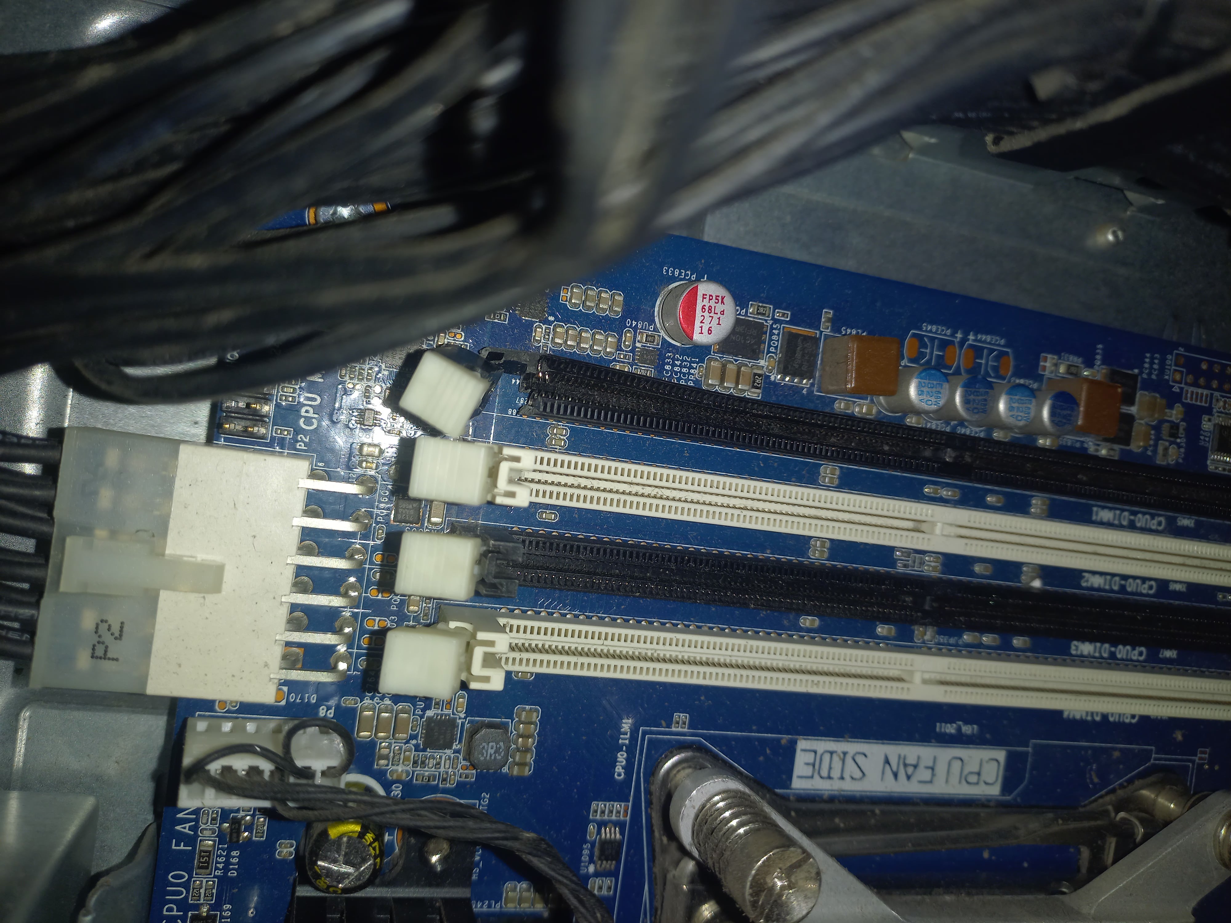 Solved: Broke off ram slot holder and i think it aint working. Slot ...