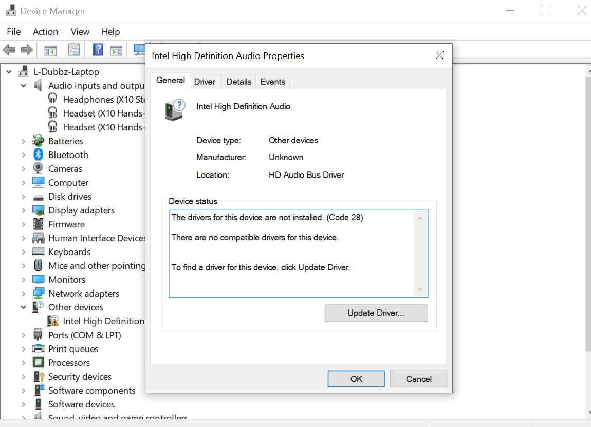 I accidentally deleted my audio driver - HP Support Community - 8971261