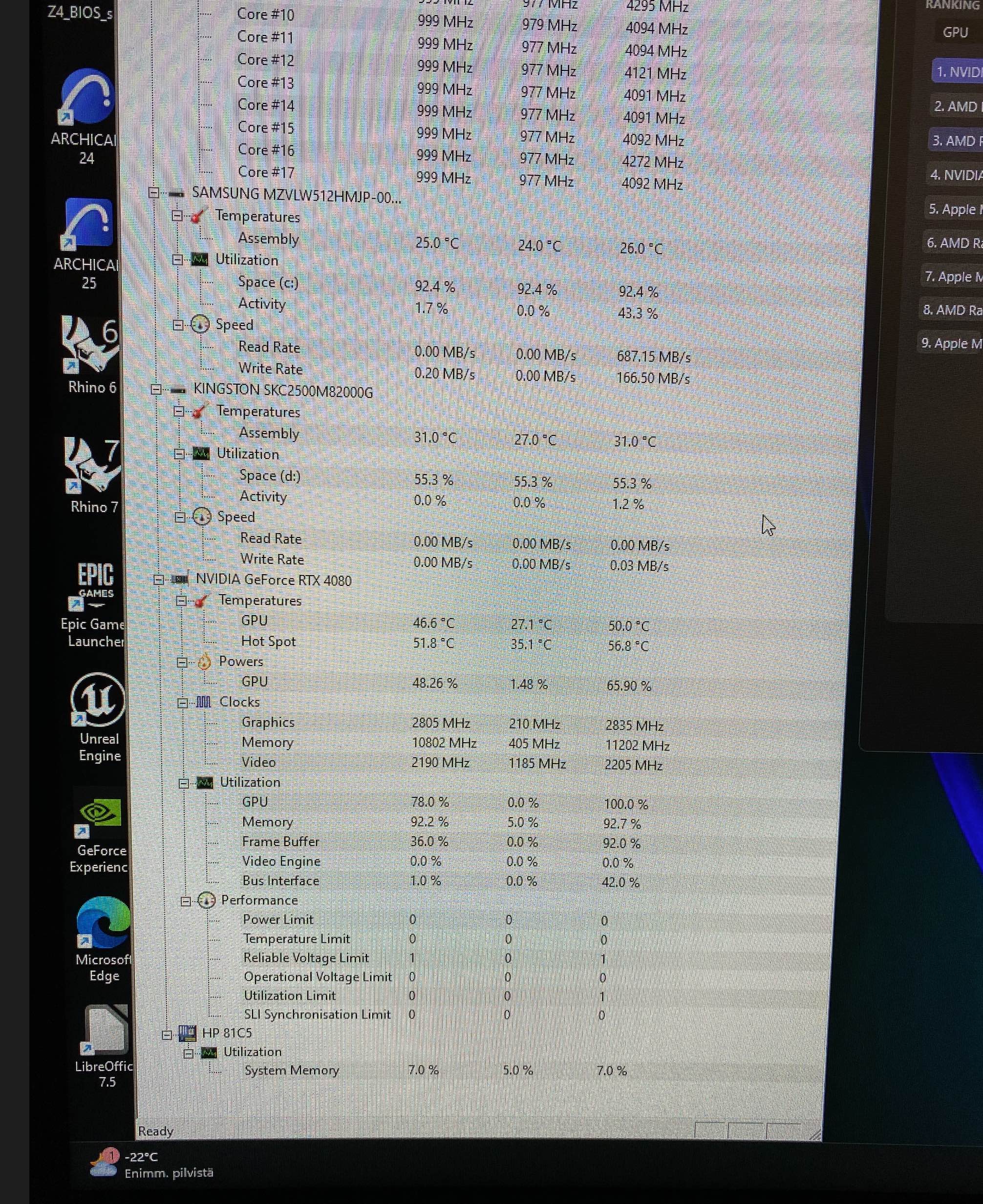 HP Z4 G4 RTX4080 FE - it fits in with and w/o modifications ... - HP ...