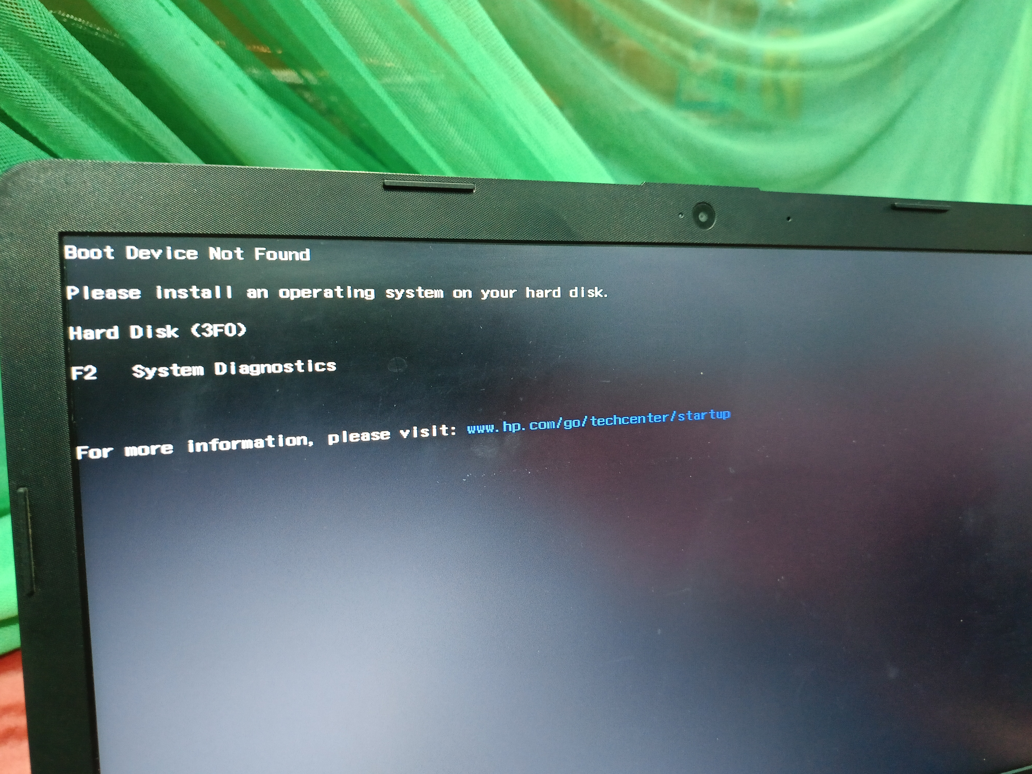 Boot Device not found after update - HP Support Community - 8973403