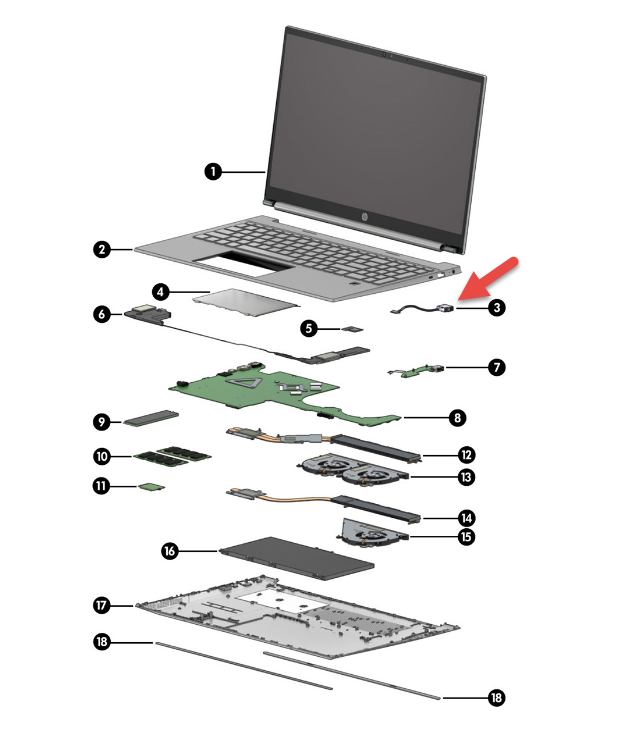 Loose connection between power cord and port - HP Support Community ...