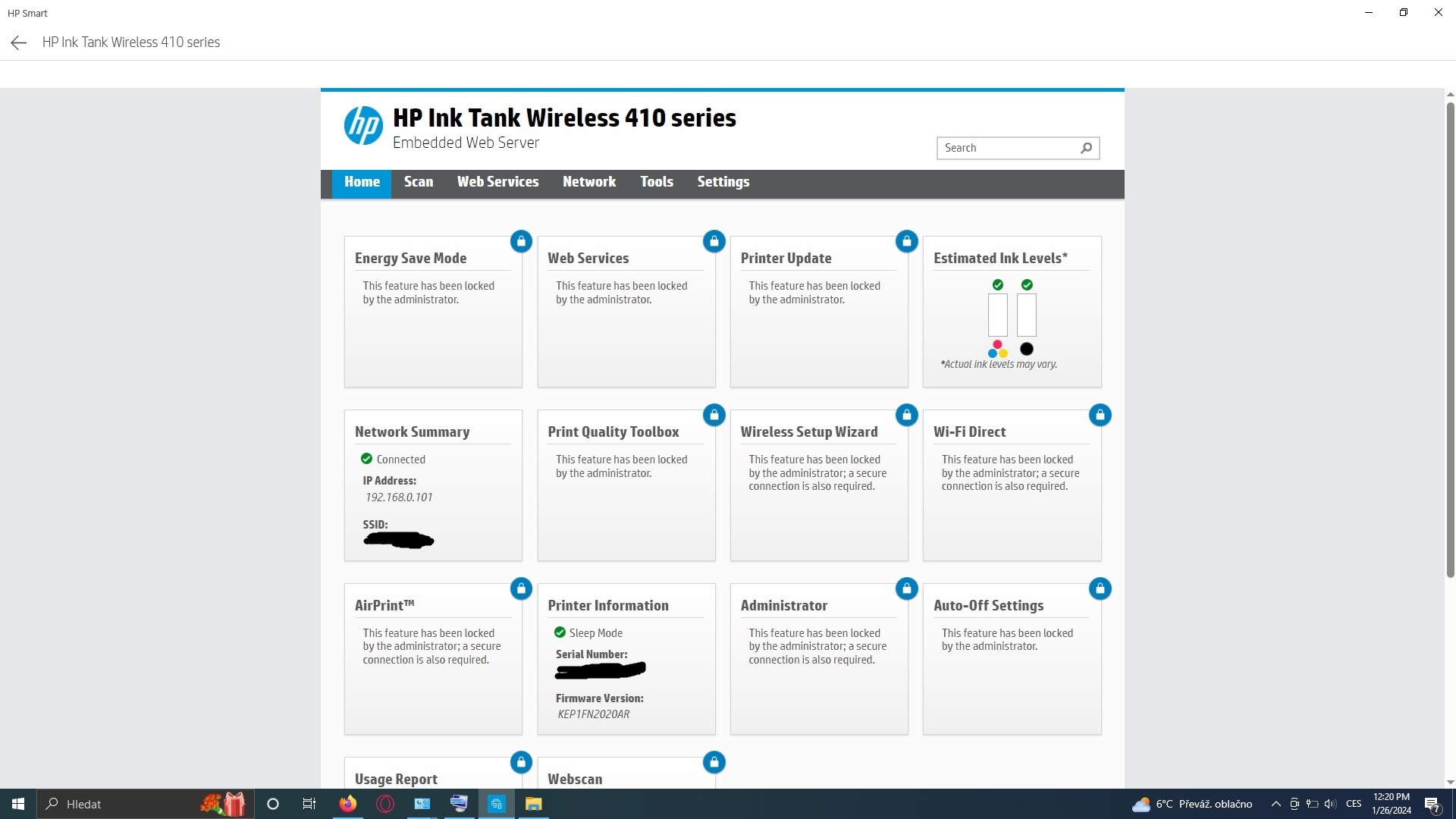 lost my EWS Password - HP Support Community - 8973049