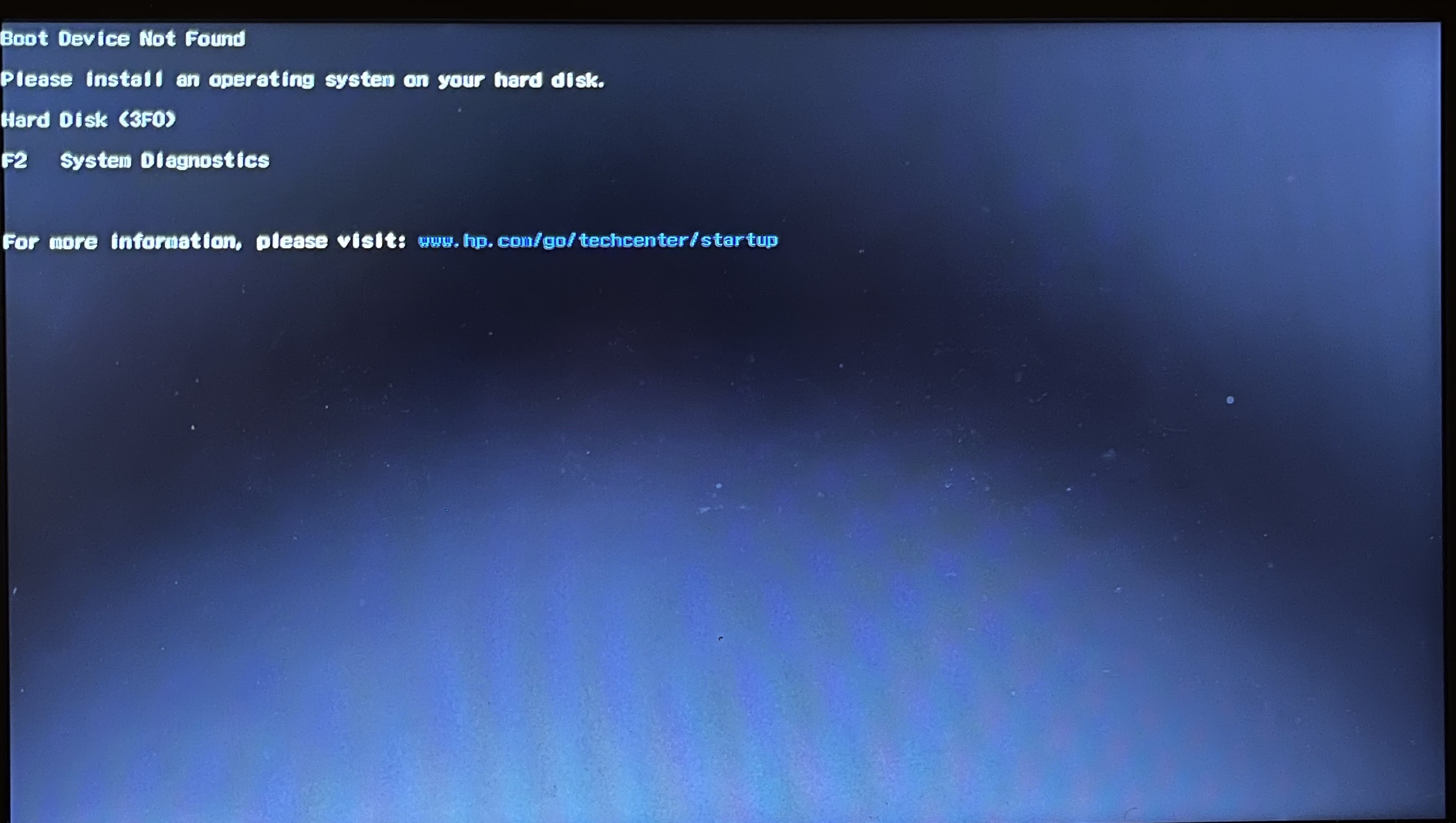 F2 diagnostics system on HP laptop - HP Support Community - 8978811