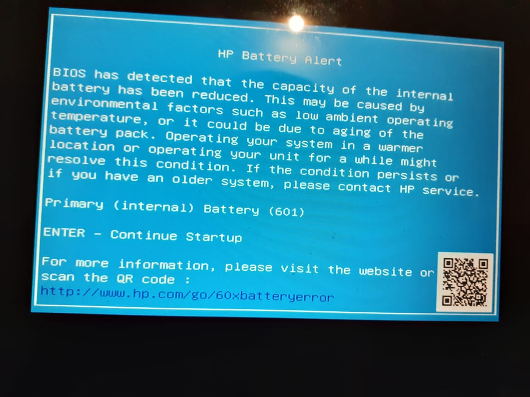 Battery Issue - HP Support Community - 8978824