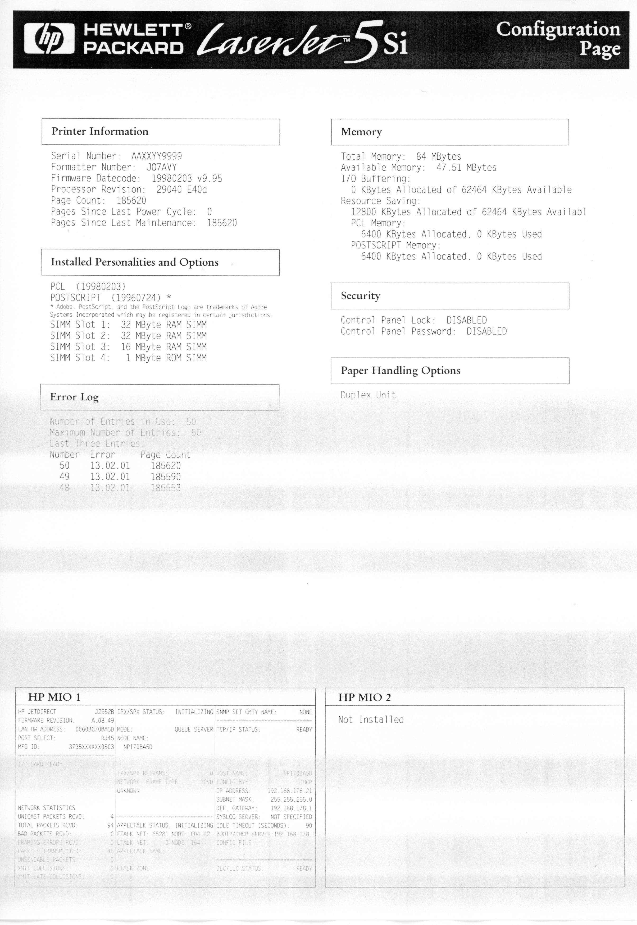Laserjet 5SI Grounding Strap - HP Support Community - 8981368