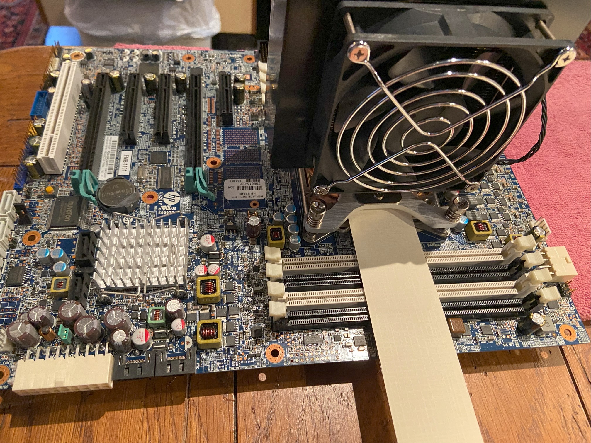 Solve 528: CPU requires liquid cooling system on Z420 MB - HP Support ...