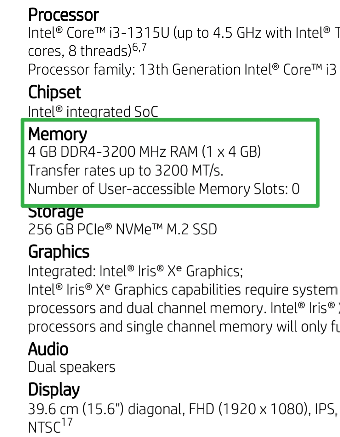 Solved: How many ram slots in HP Laptop 15-fd0021nx??(8F4T4EA) - HP ...