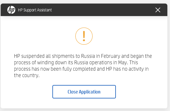Enable to open HP Support Assistant despite I my language is... - HP ...