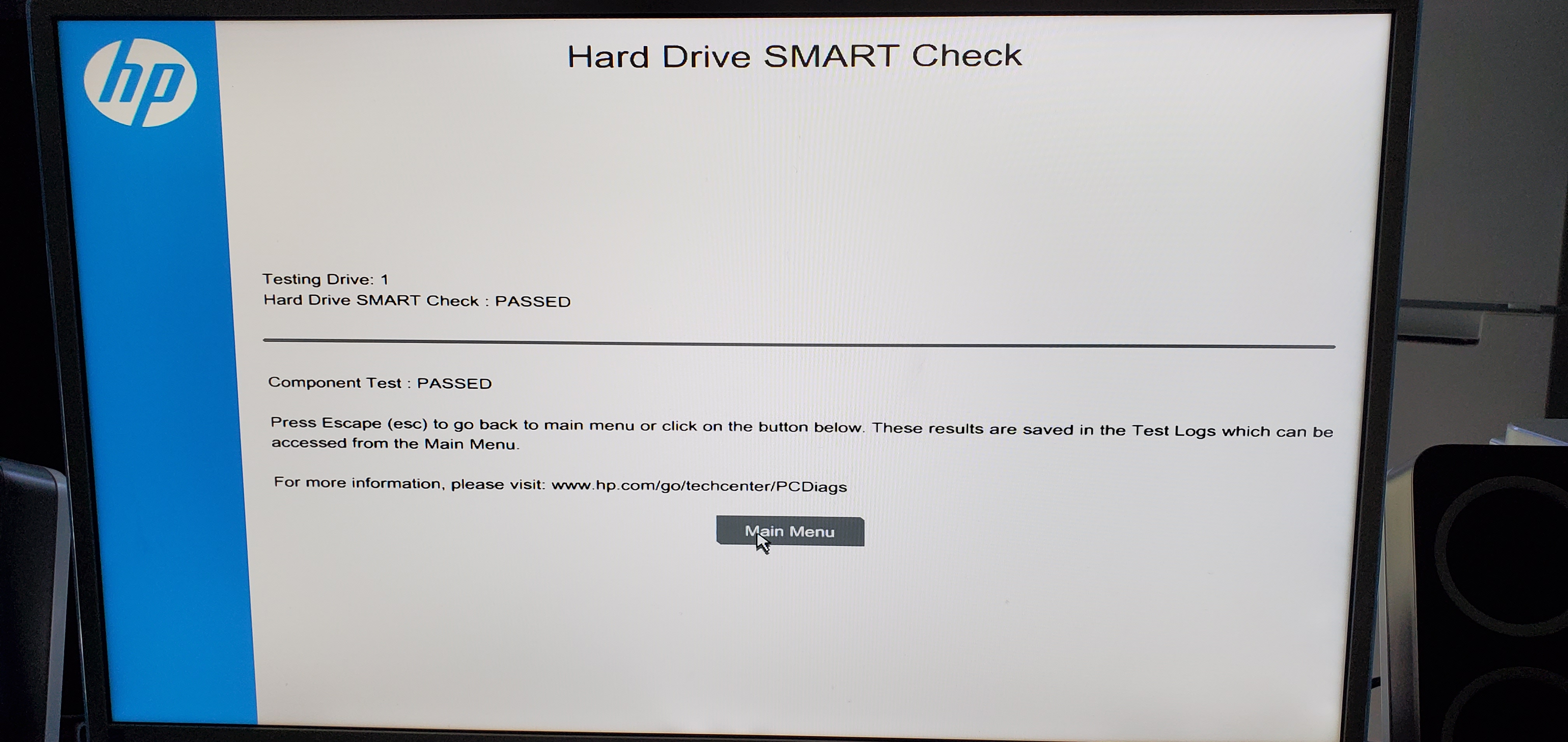 Hard Drive Failed DST Check - HP Support Community - 8992917