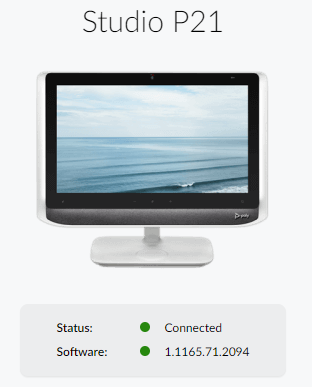 Poly Studio P21 - Change the display's color temperature - HP Support ...