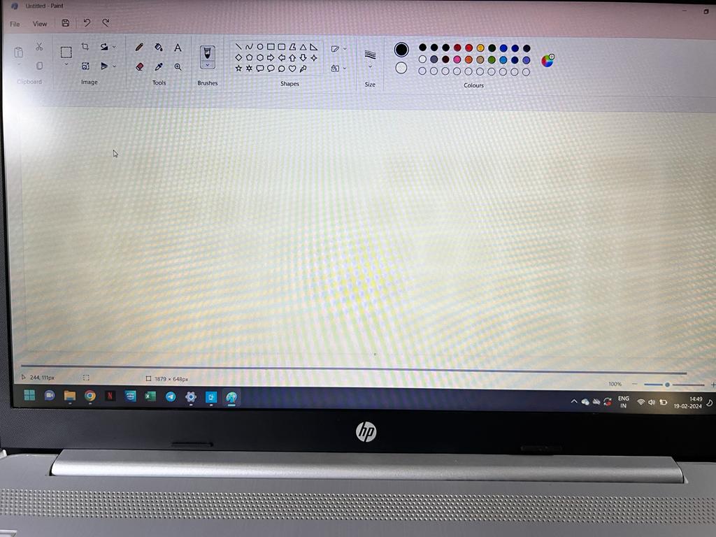 Laptop screen with shadows of keyboard - HP Support Community - 8997148