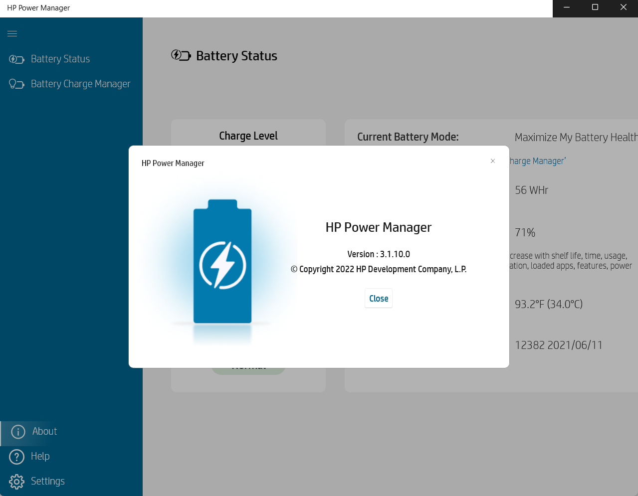 Power manager not working - HP Support Community - 8970747