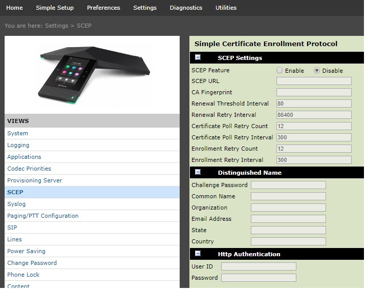 [FAQ] Do Poly IP Phones support the SCEP Protocol? - HP Support ...