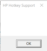 I have issue with "black hotkey support" - HP Support Community - 9002025