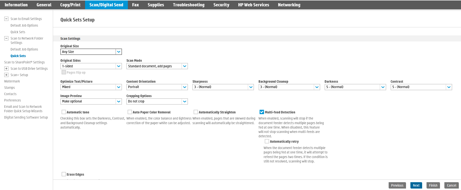 Creating a Scan to Folder Quickset on devices using FutureSm... - HP ...