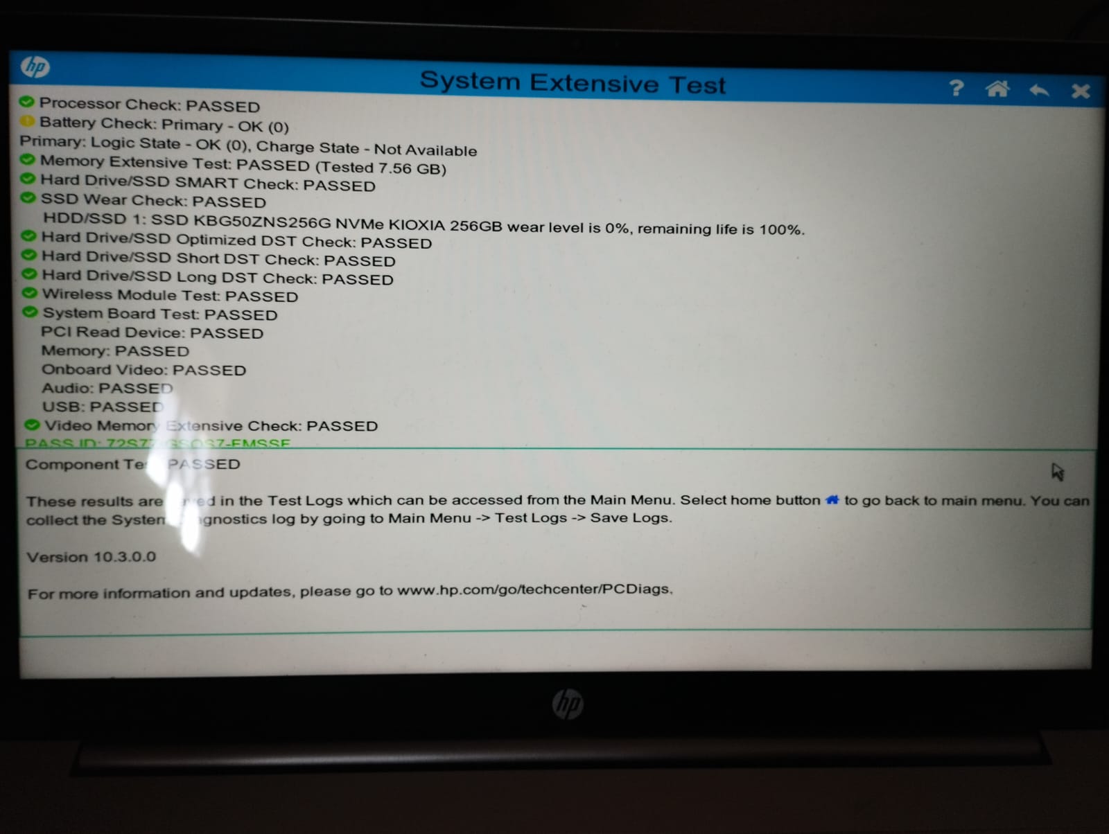 Solved: Hp pavilion 15 EG2039tu shows blue screen once - HP Support ...
