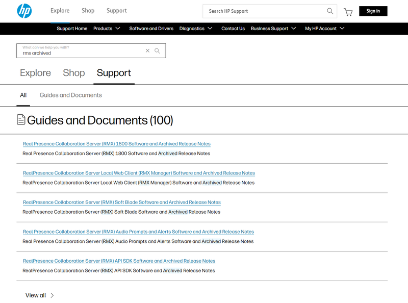 Poly Support has moved to HP - HP Support Community - 8931517