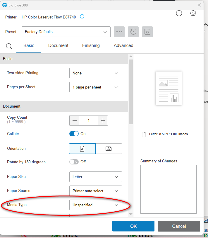 printer says I need HP printer paper to print - HP Support Community ...