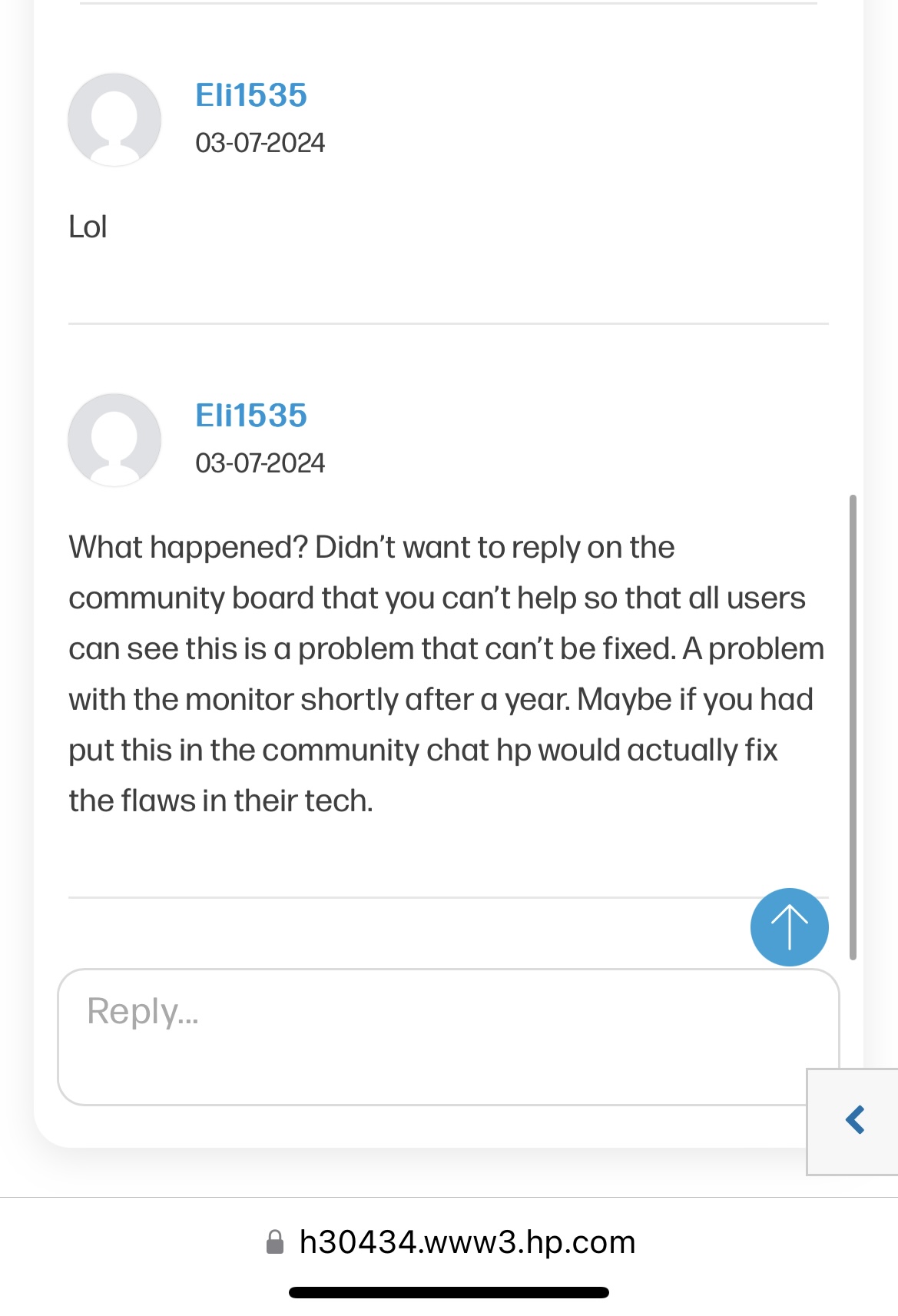 Display on the monitor will not work. - HP Support Community - 9002490