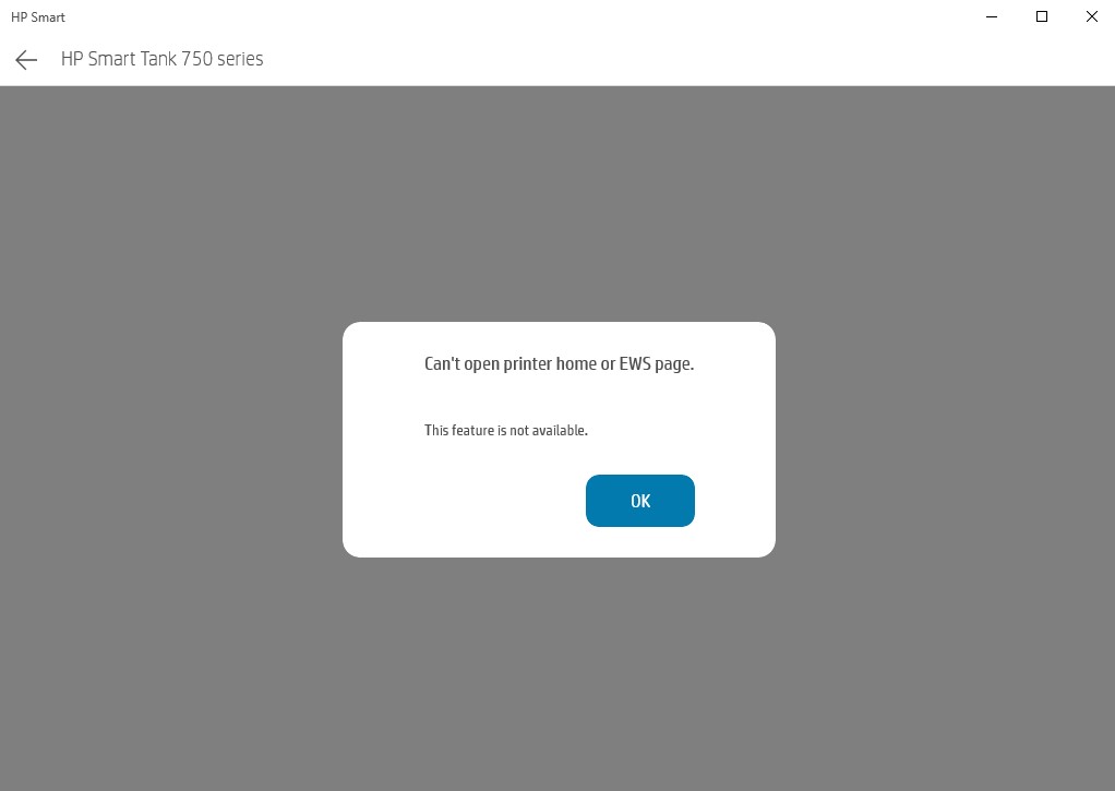 Can't Open Printer Home OR EWS Page - HP Support Community - 9013211