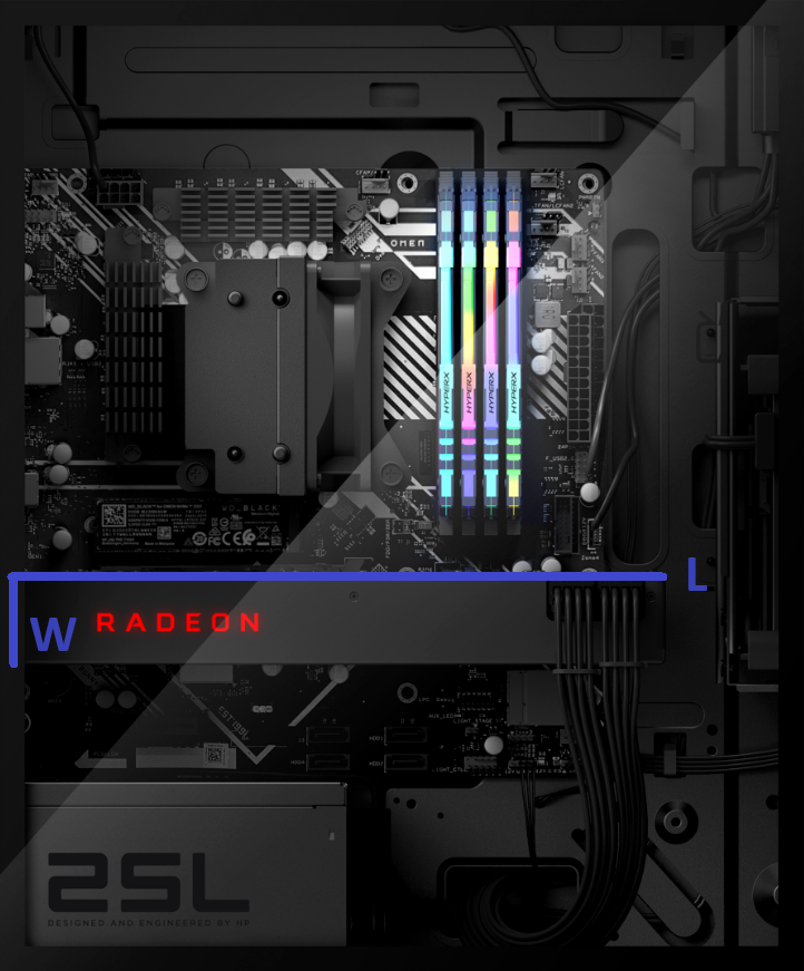 gpu size dimension - HP Support Community - 9012599