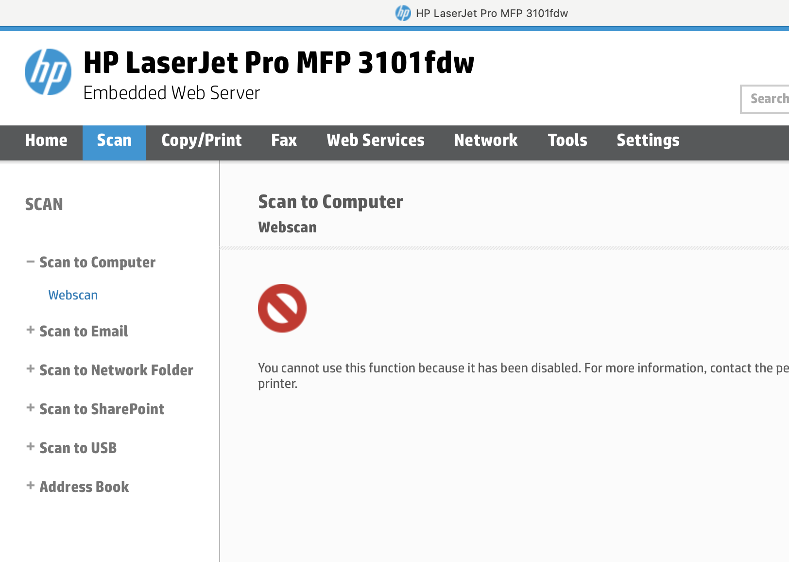 Scan to Computer does not work with Mac OS - HP Support Community - 9014715