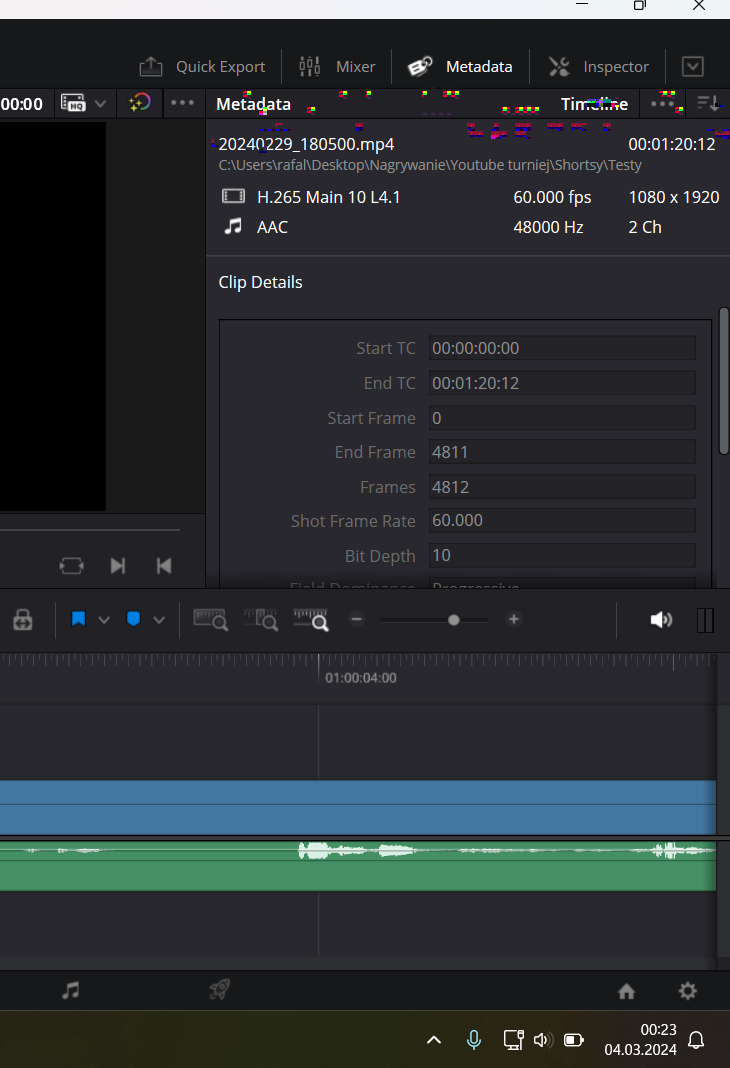 Pixel Crash DaVinci Resolve - HP Support Community - 9018355