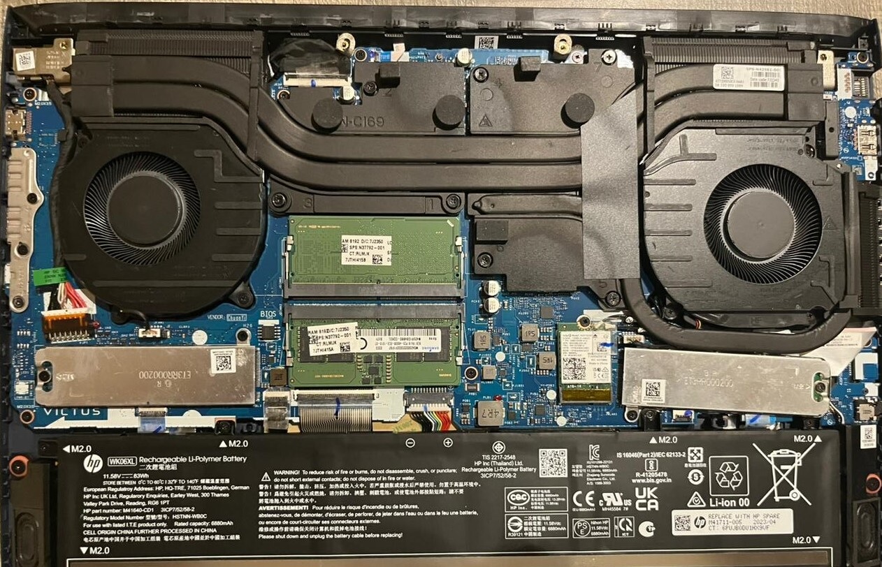 Is these a 2nd M.2 slot available in Hp Victus 16-r1058nt? - HP Support ...