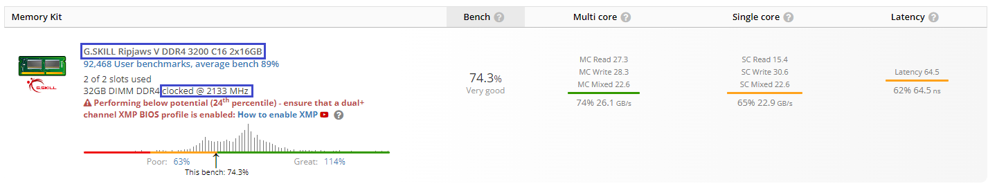 ram speed stuck at 2133mhz - HP Support Community - 9017864