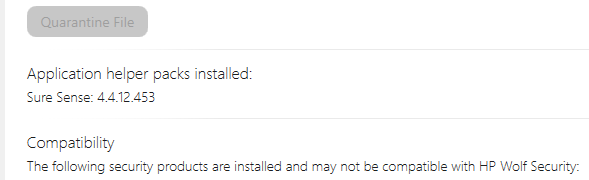 Wolf Security - Malware Prevention - Failed to download upda... - HP ...
