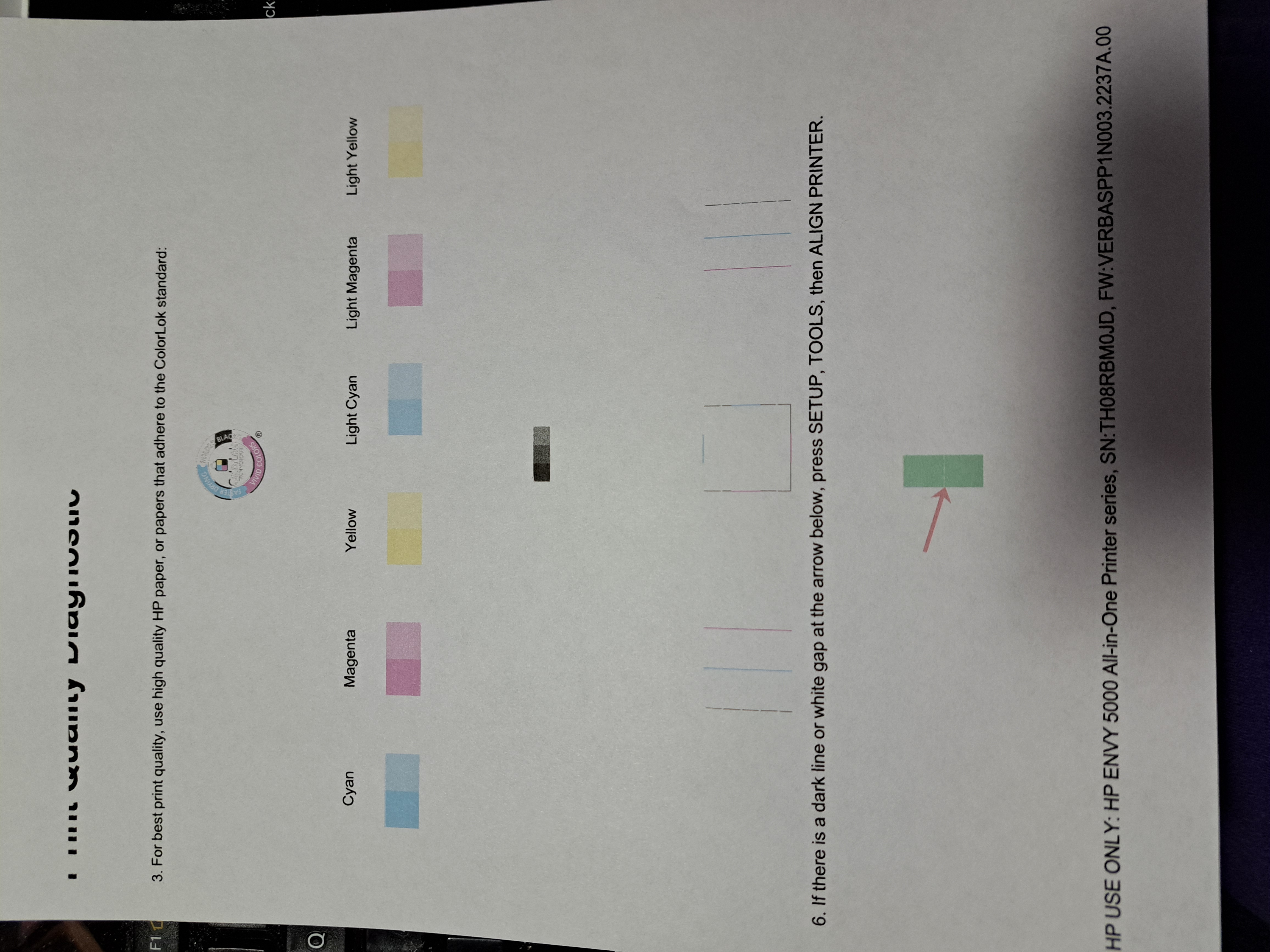 HP Envy 5070 print skipping problem - HP Support Community - 9025191