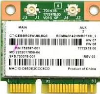 Can BroadCom BCM943142HM wifi WLAN Card be replaced with a W... - HP ...
