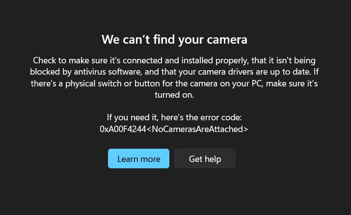 my webcam does not work again - HP Support Community - 9025664