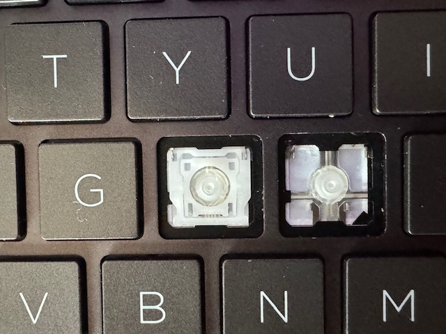 need replacement key hinge - HP Support Community - 9029341