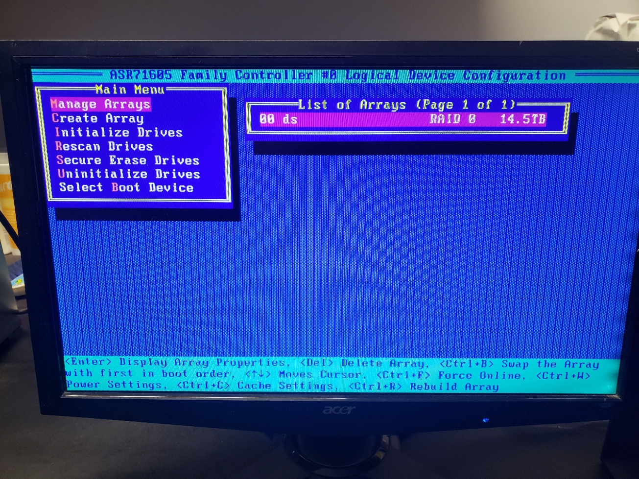 Adaptec 71605 HBA Controller + VMware ESXi 6.5.0 - HP Support Community ...