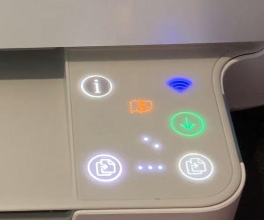 What does this mean?? All error lights flashing! - HP Support Community ...