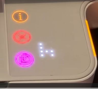 What does this mean?? All error lights flashing! - HP Support Community ...