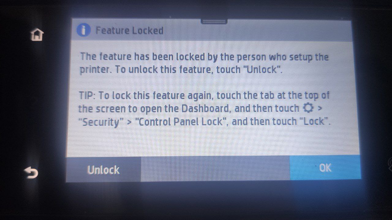 Reset Password admin HP Pagewide Pro MFP 577dw - HP Support Community ...