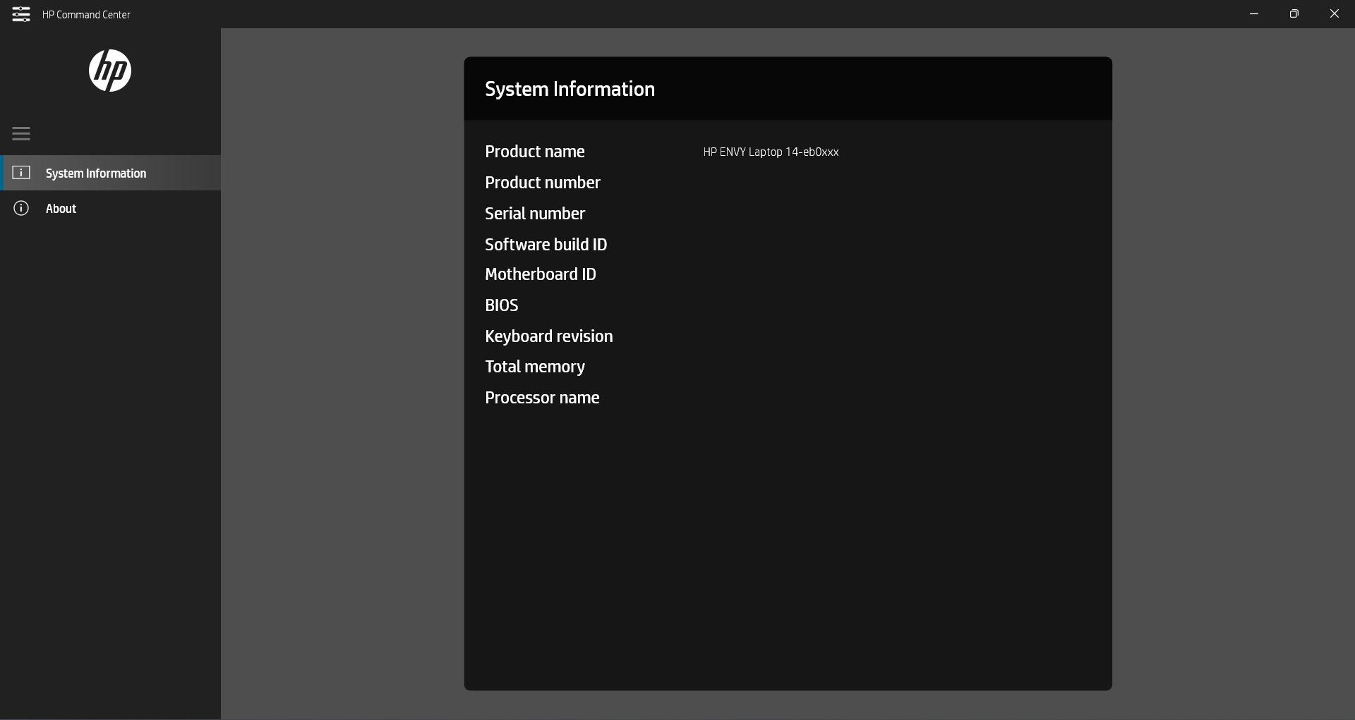 reinstall command center - HP Support Community - 9040906