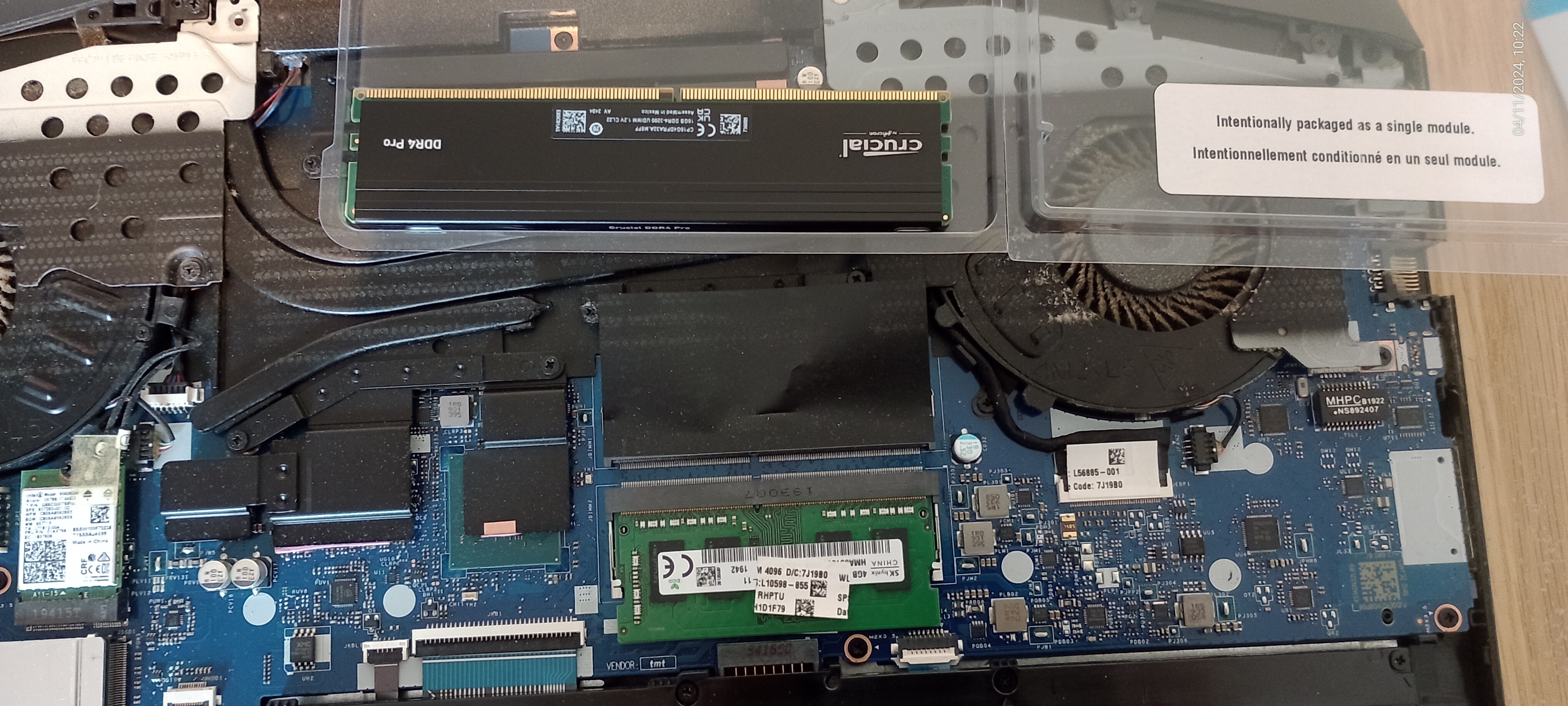 Solved: Extra RAM - HP Support Community - 9036063