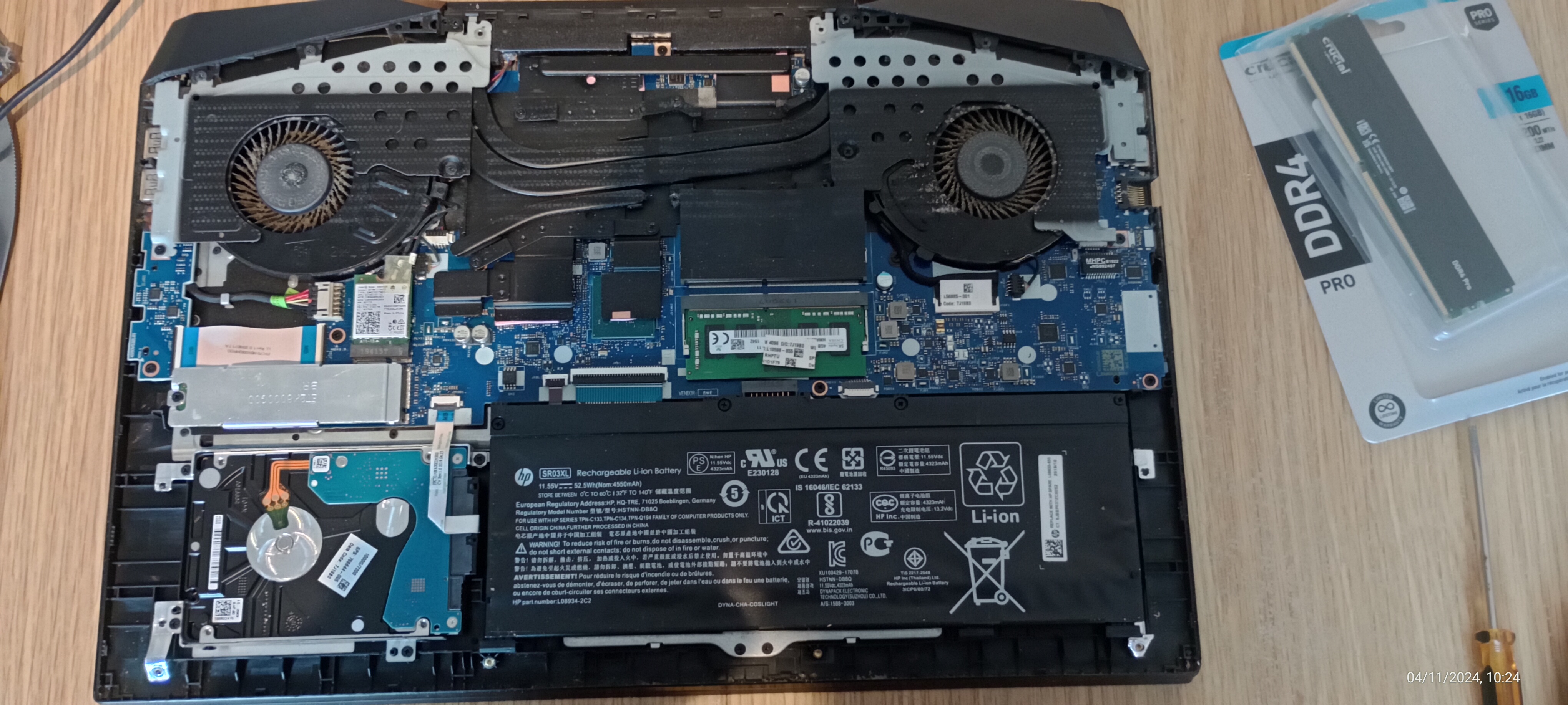 Solved: Extra RAM - HP Support Community - 9036063