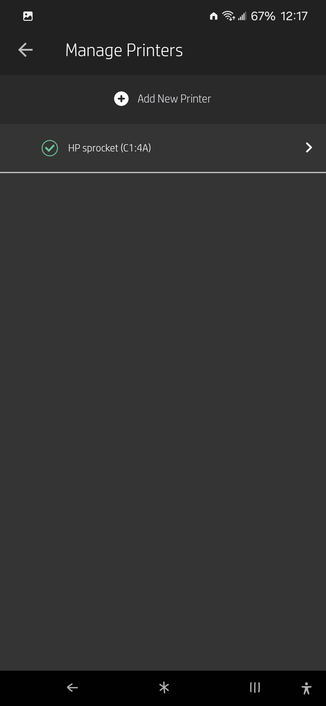 Can't find 'sprocket' in sprocket menu - HP Support Community - 9039721