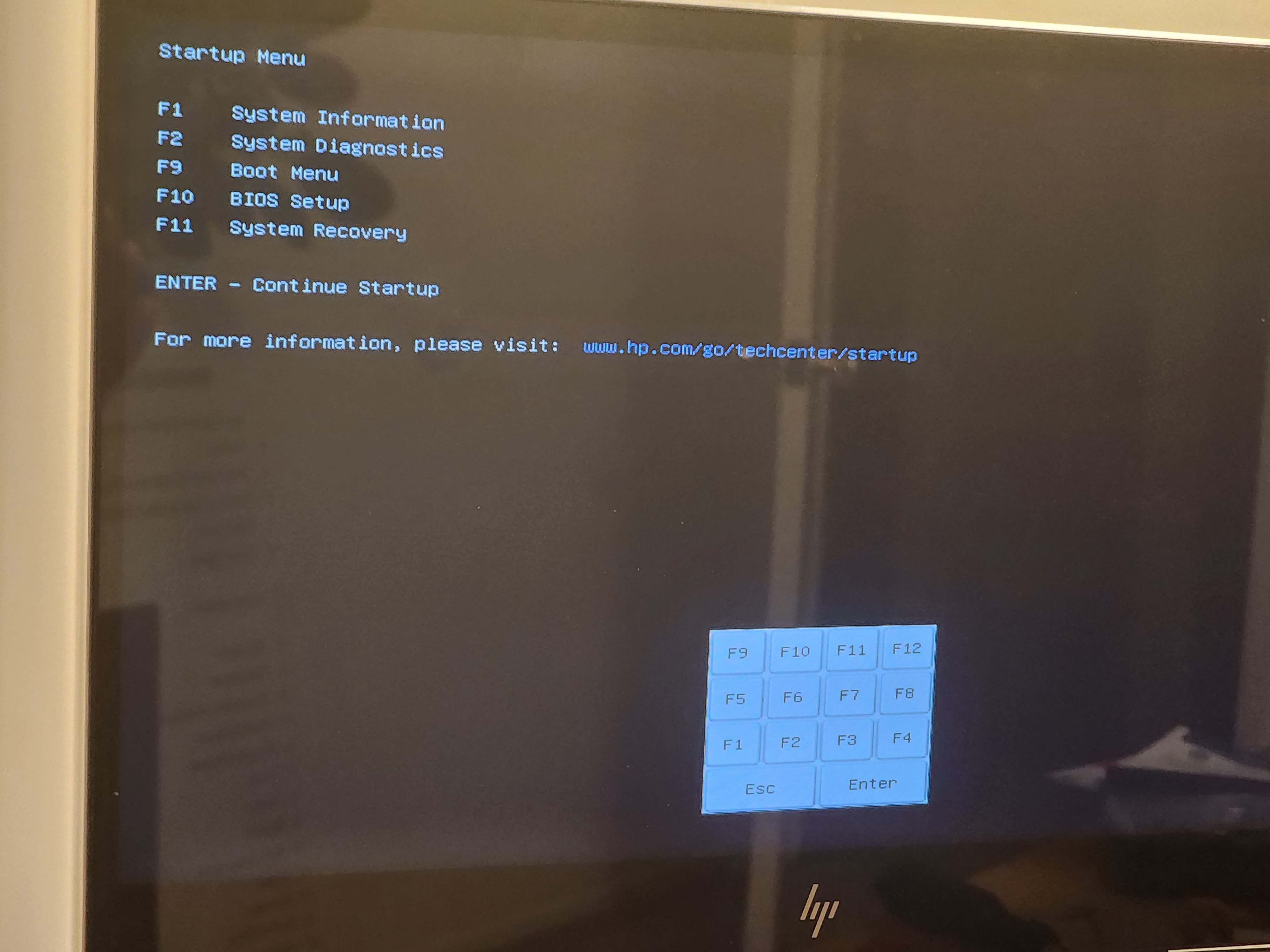 Solved: Persistent POST screen message Disable issuing a Block SID - HP ...
