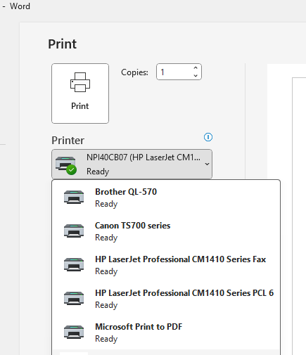 My printer will only print PDFs - HP Support Community - 9048569