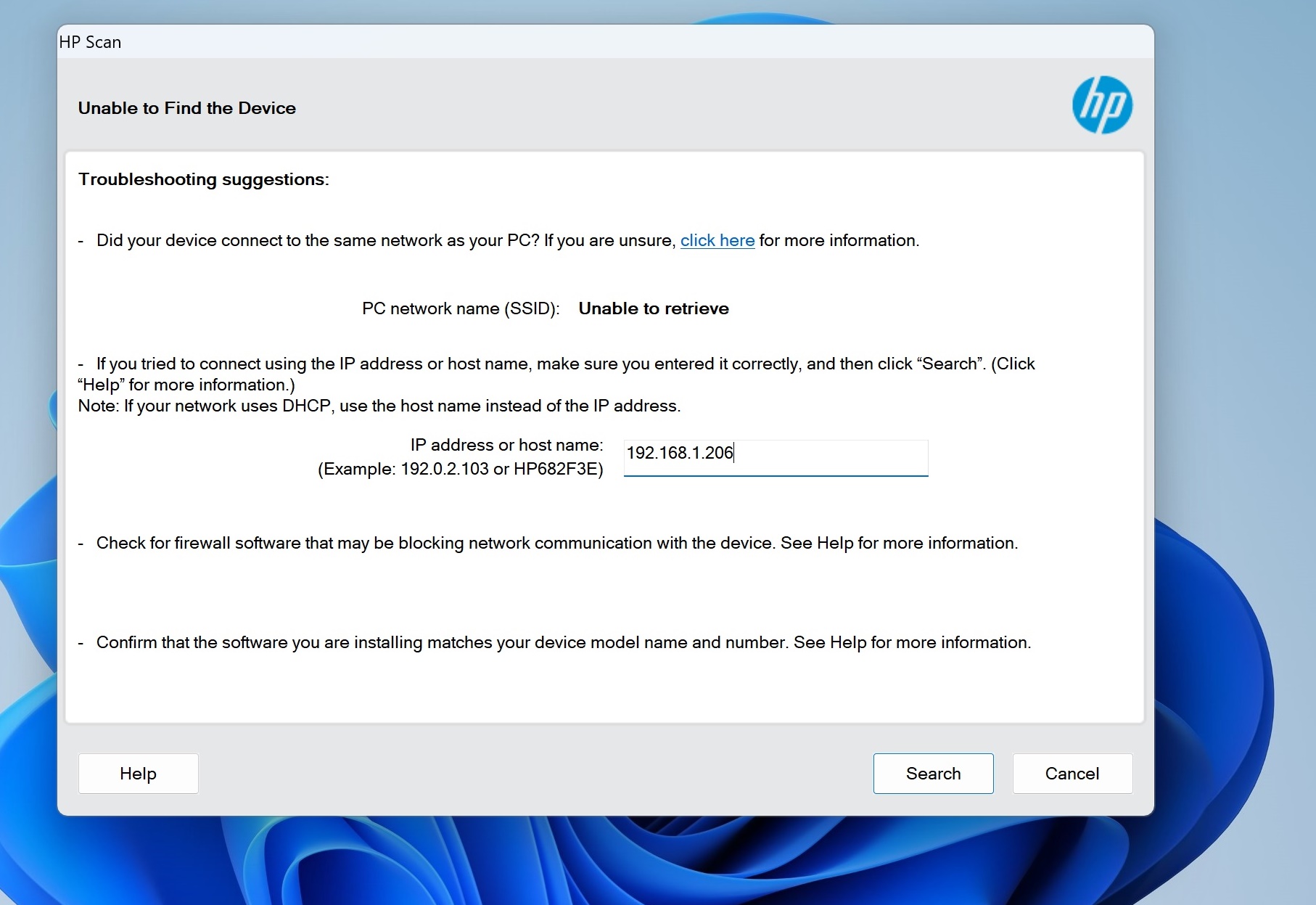 Color Laserjet m283fdw is Ready but gets stuck in queue; say... - HP ...